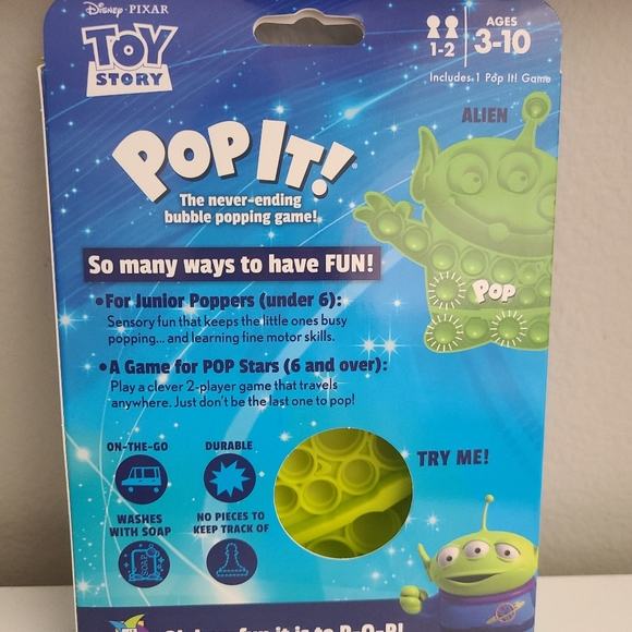 Disney | Toys | New Disney Pop It Poppers 4 Different Characters | Poshmark